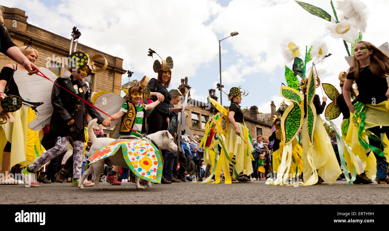 The Handmade Parade Hebden Bridge West Yorkshire England United Kingdom ...
