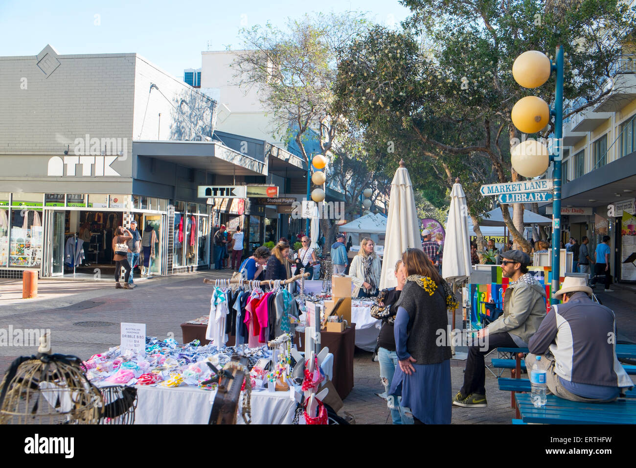 Market stall in manly beach hi-res stock photography and images - Alamy