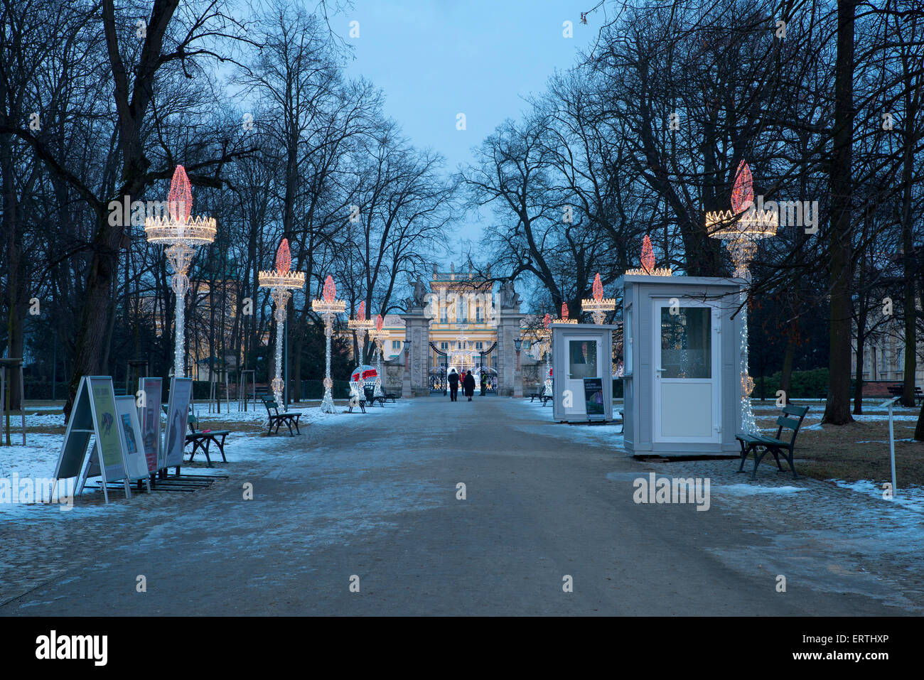 Wilanow warsaw winter hi-res stock photography and images - Alamy