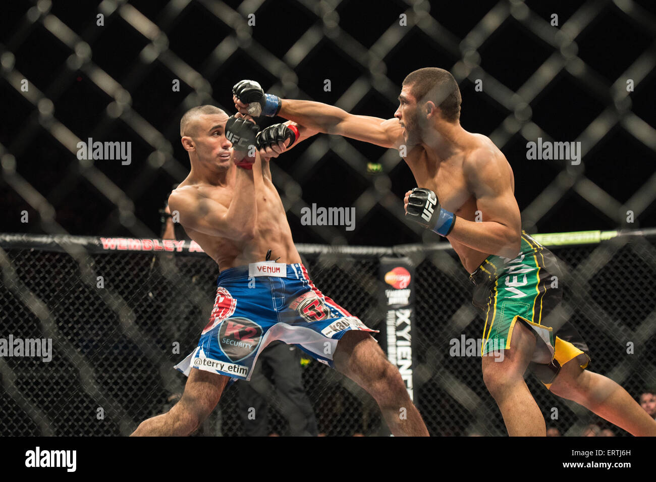 Terry Etim vs Renee Forte UFC Ultimate Fighting Championship Wembley ...