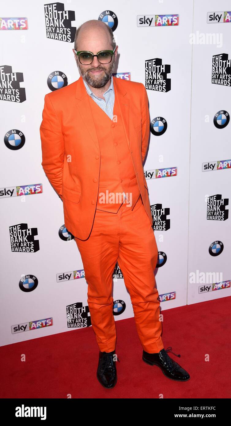 London, UK. 7th June, 2015. Gavin Turk at The Sky Arts Awards at the ...
