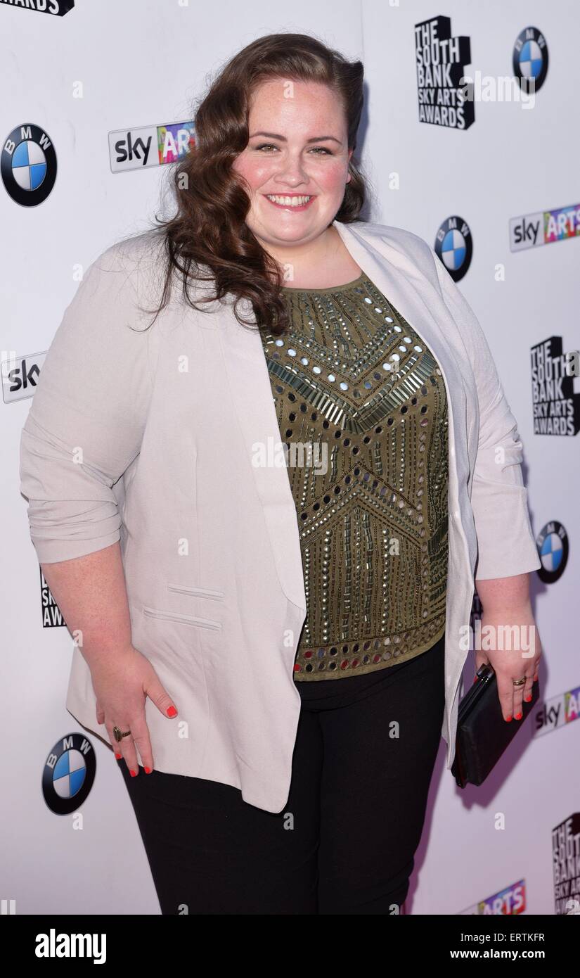 London, UK. 7th June, 2015. Jessica Gunning at The Sky Arts Awards at ...