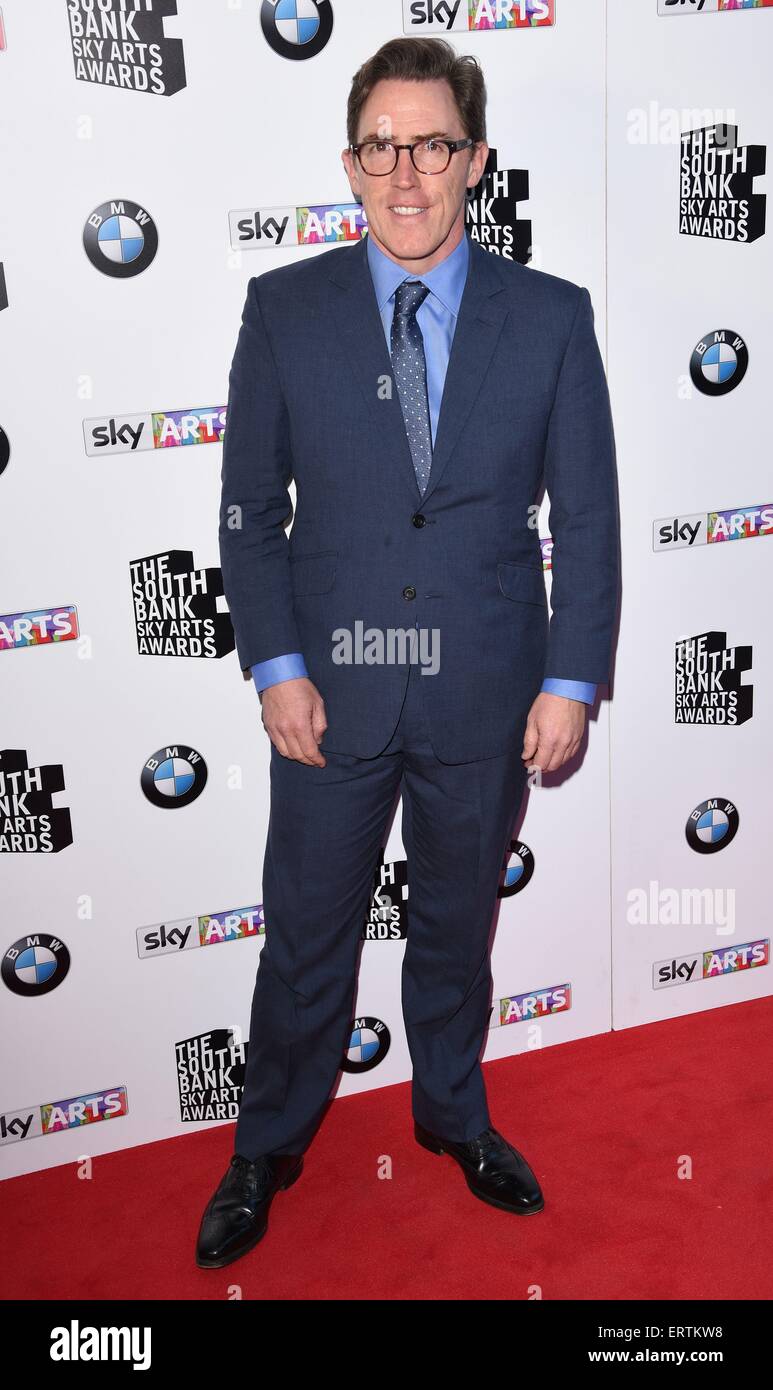London, UK. 7th June, 2015. Rob Brydon at The Sky Arts Awards at the ...