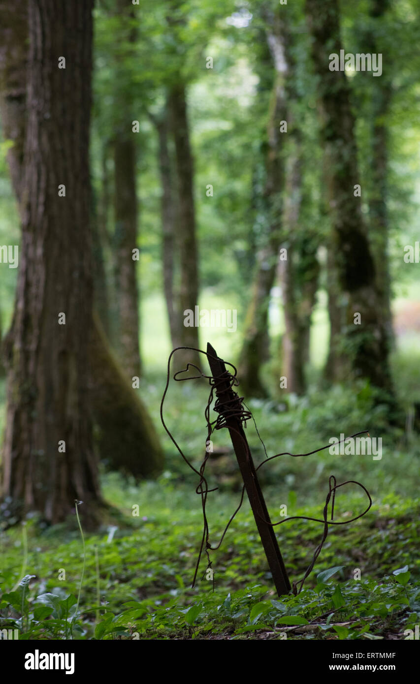 Ww1 battlefield barbed wire hi-res stock photography and images - Alamy