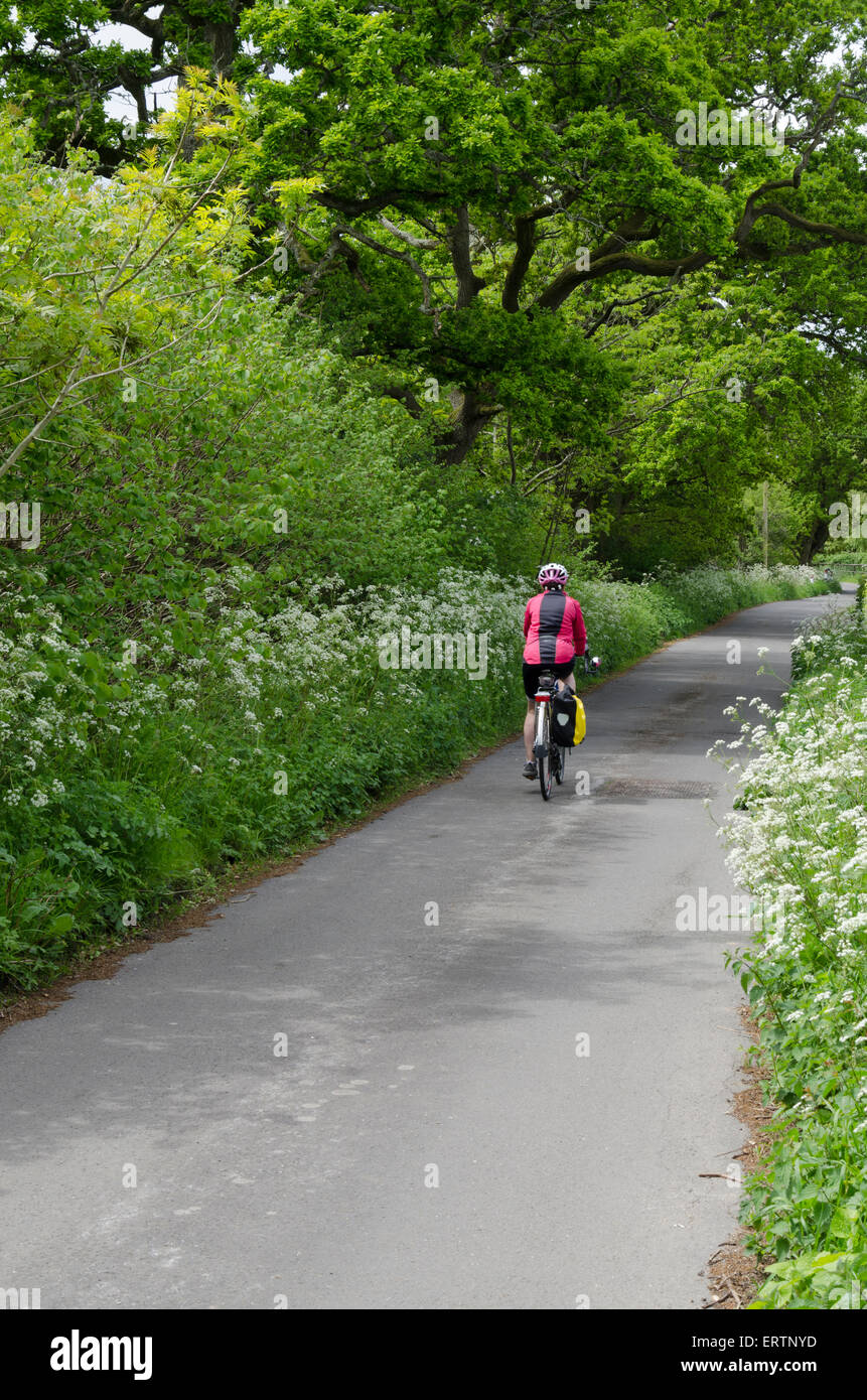 Cycling in spring hi-res stock photography and images - Alamy