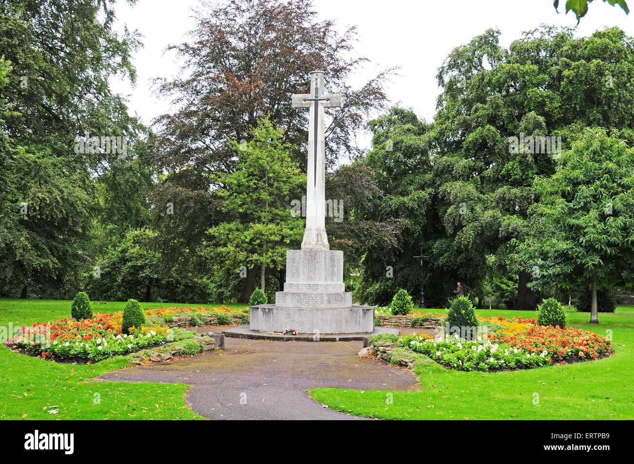 The War Memorial at Hexham, Northumberland Stock Photo - Alamy