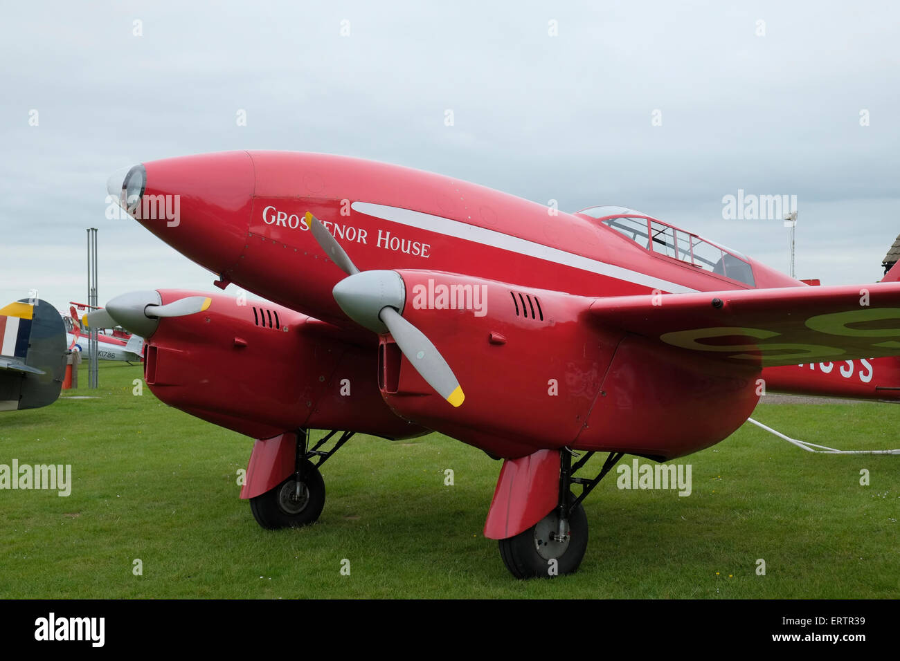 De Havilland DH88 Comet Racer (G-ACSS) of the Shuttleworth collection ...