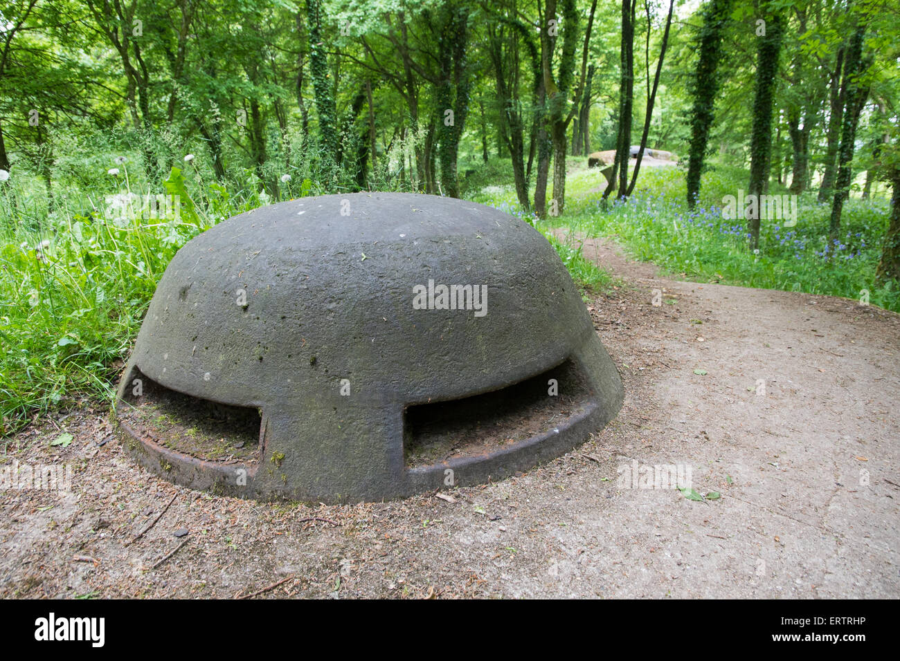 Gun emplacement casemate wwi ww1 hi-res stock photography and images ...