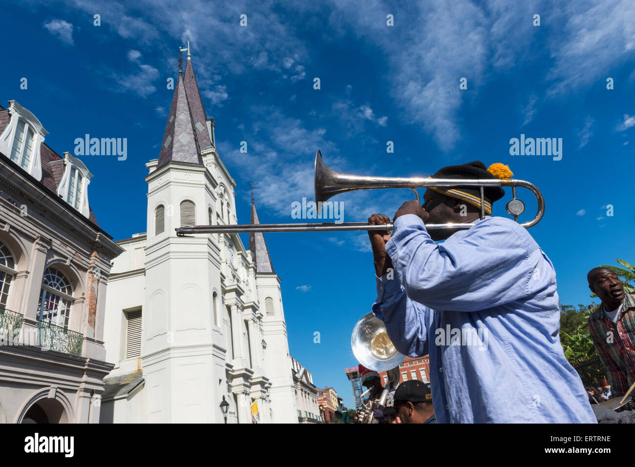 French quarter new orleans music hi-res stock photography and images - Alamy