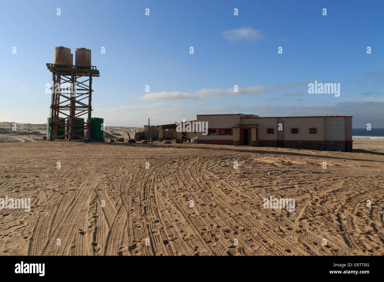 Torra Bay campsite, Skeleton Coast, Namibia Stock Photo - Alamy