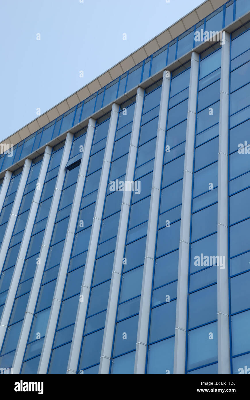 The facade of a modern building Stock Photo - Alamy