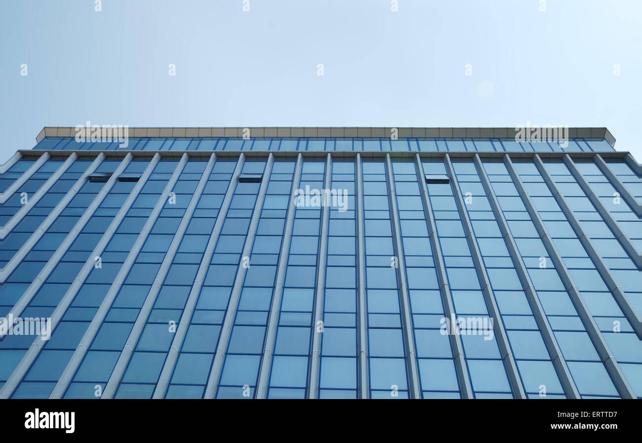 The facade of a modern building Stock Photo - Alamy