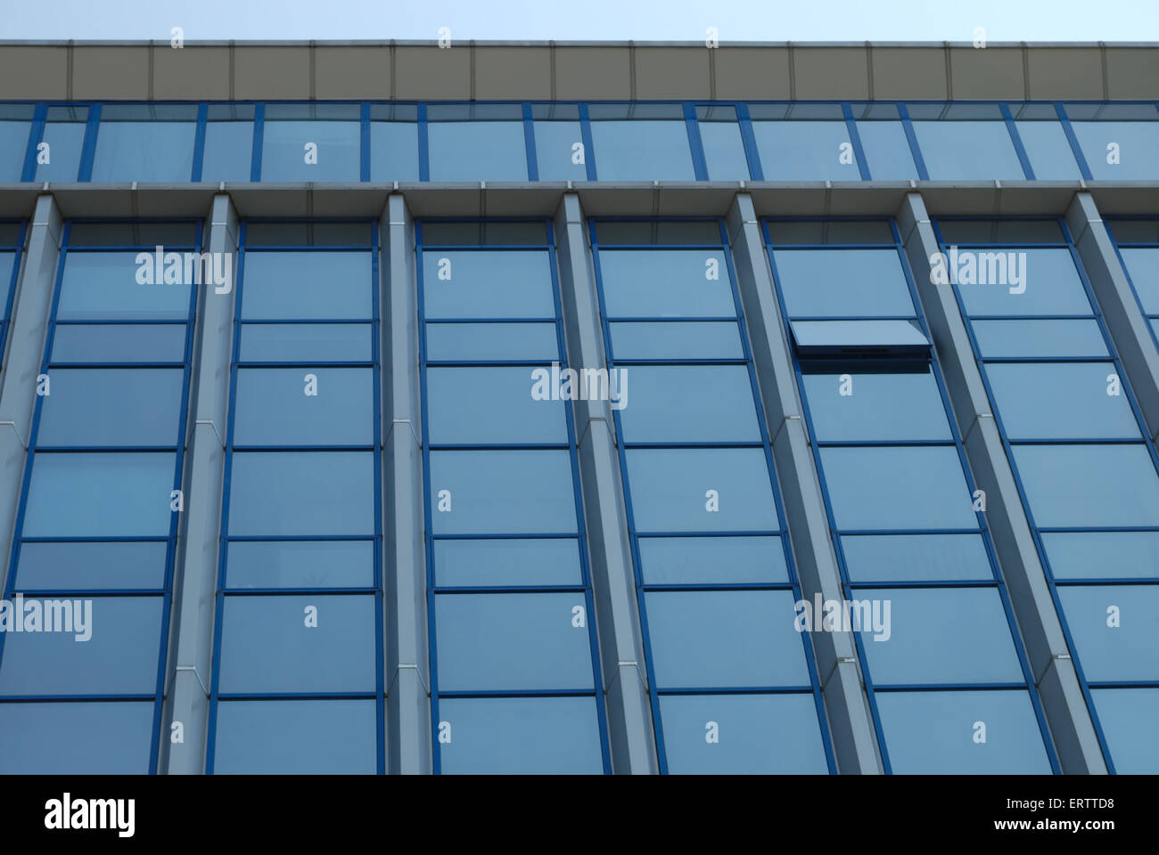 The facade of a modern building Stock Photo - Alamy