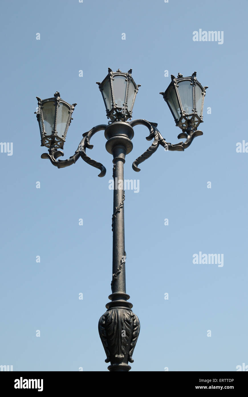 Decorative street lantern Stock Photo - Alamy