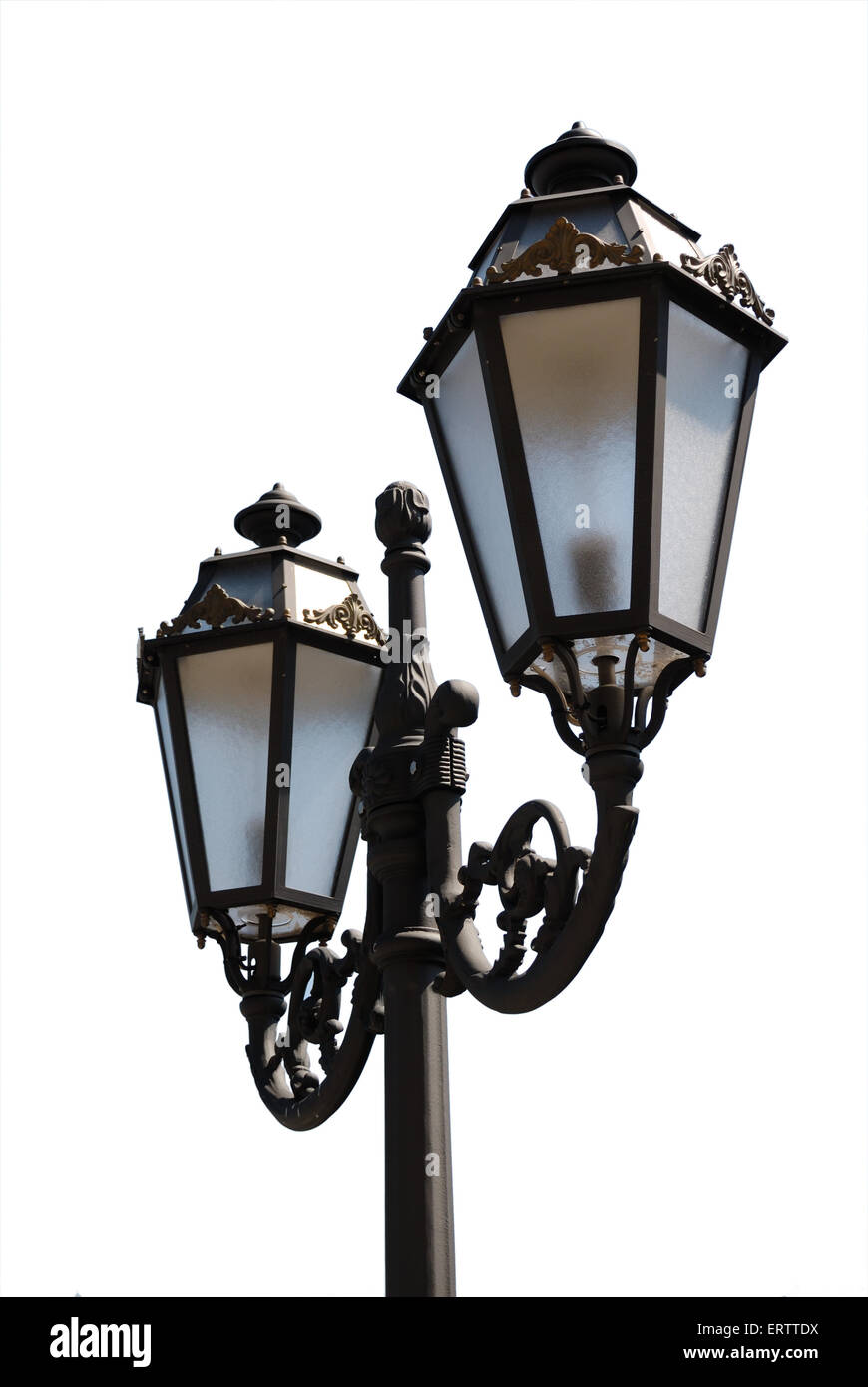 Decorative street lantern Stock Photo - Alamy