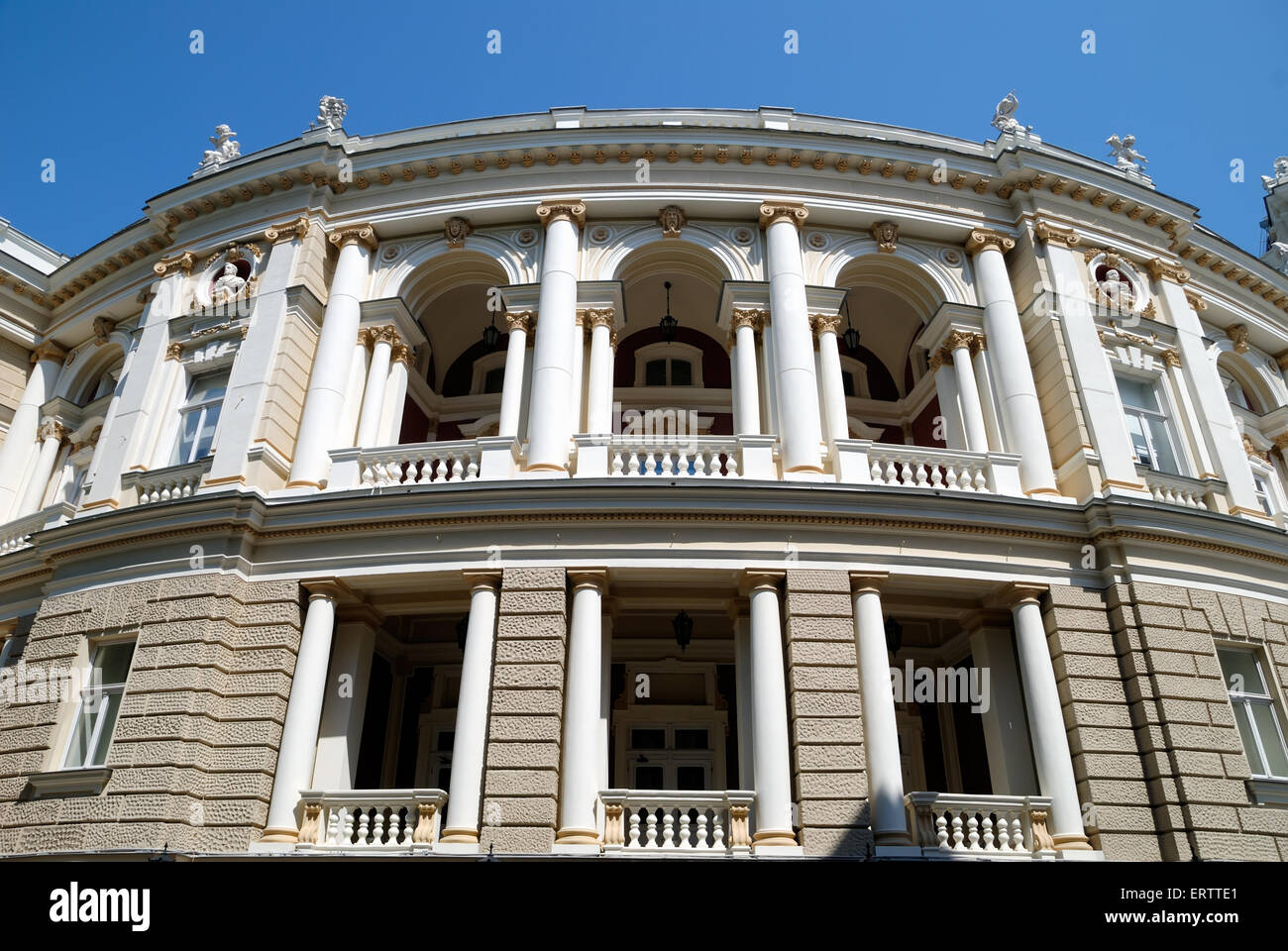 Old Opera Theater Building in Odessa Ukraine Stock Photo - Alamy