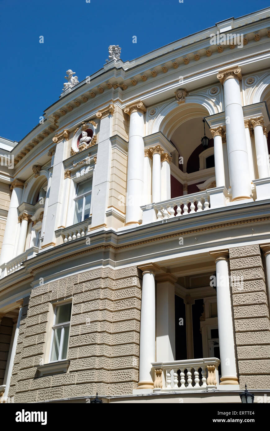 Old Opera Theater Building in Odessa Ukraine Stock Photo - Alamy