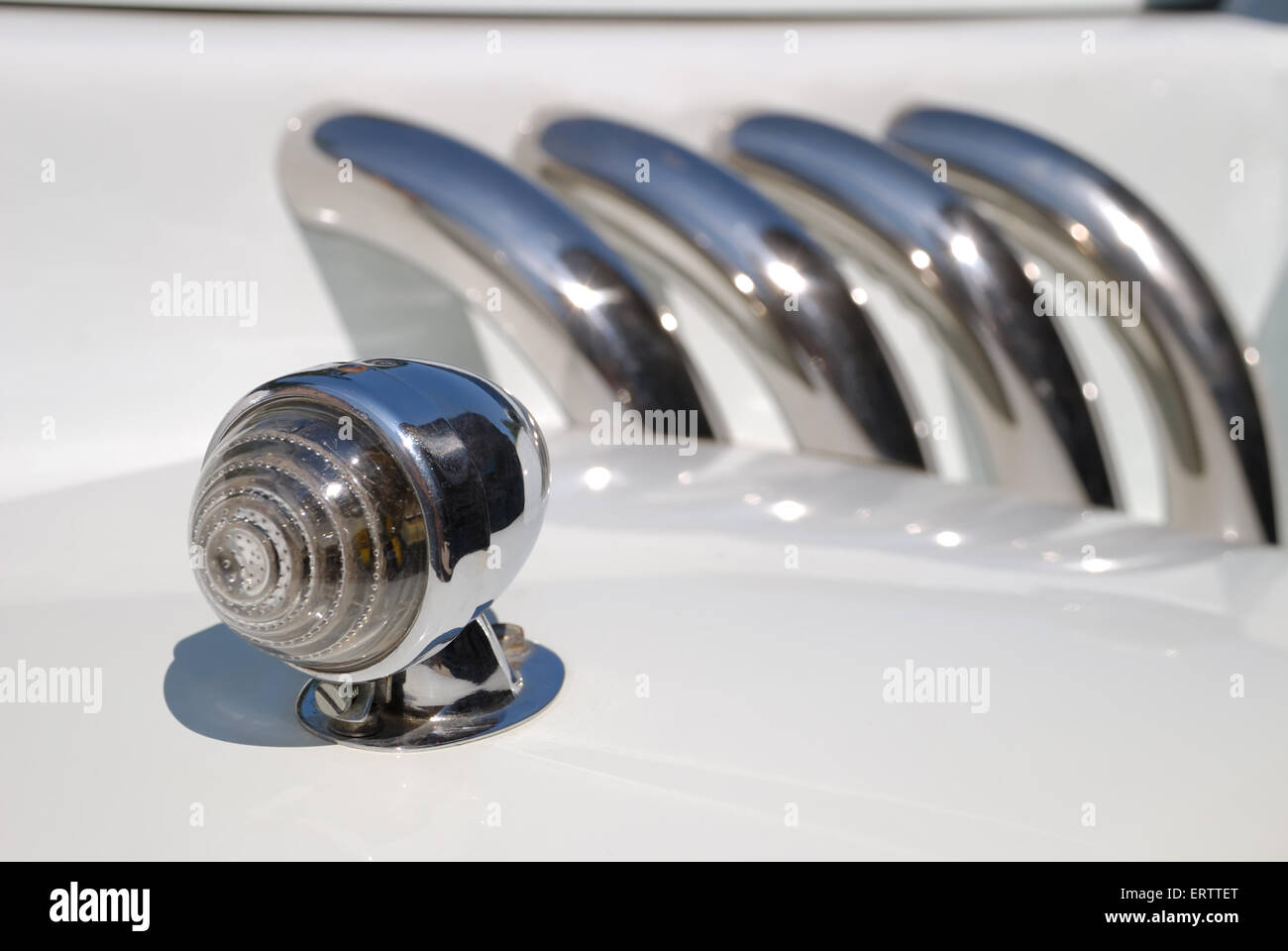 Decorative element on the car Stock Photo - Alamy