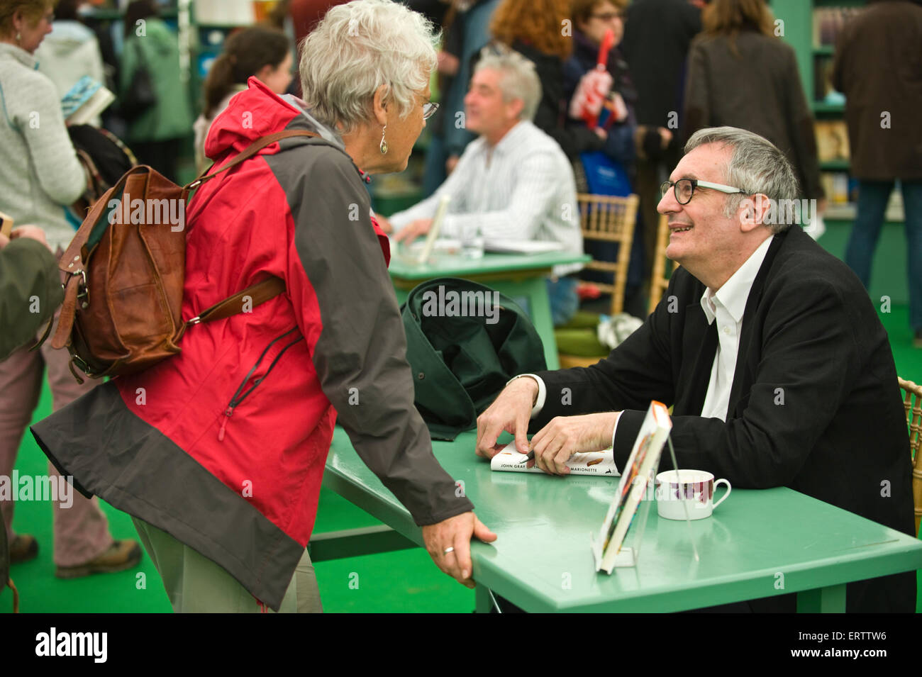 John Gray political philosopher, author and academic book signing at ...