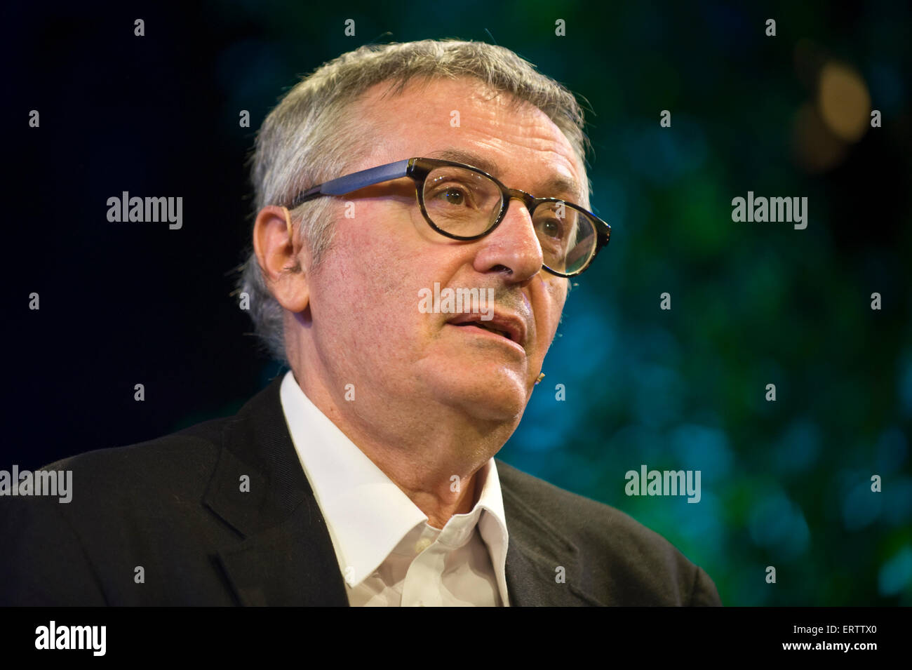 John Gray political philosopher, author and academic speaking on stage ...