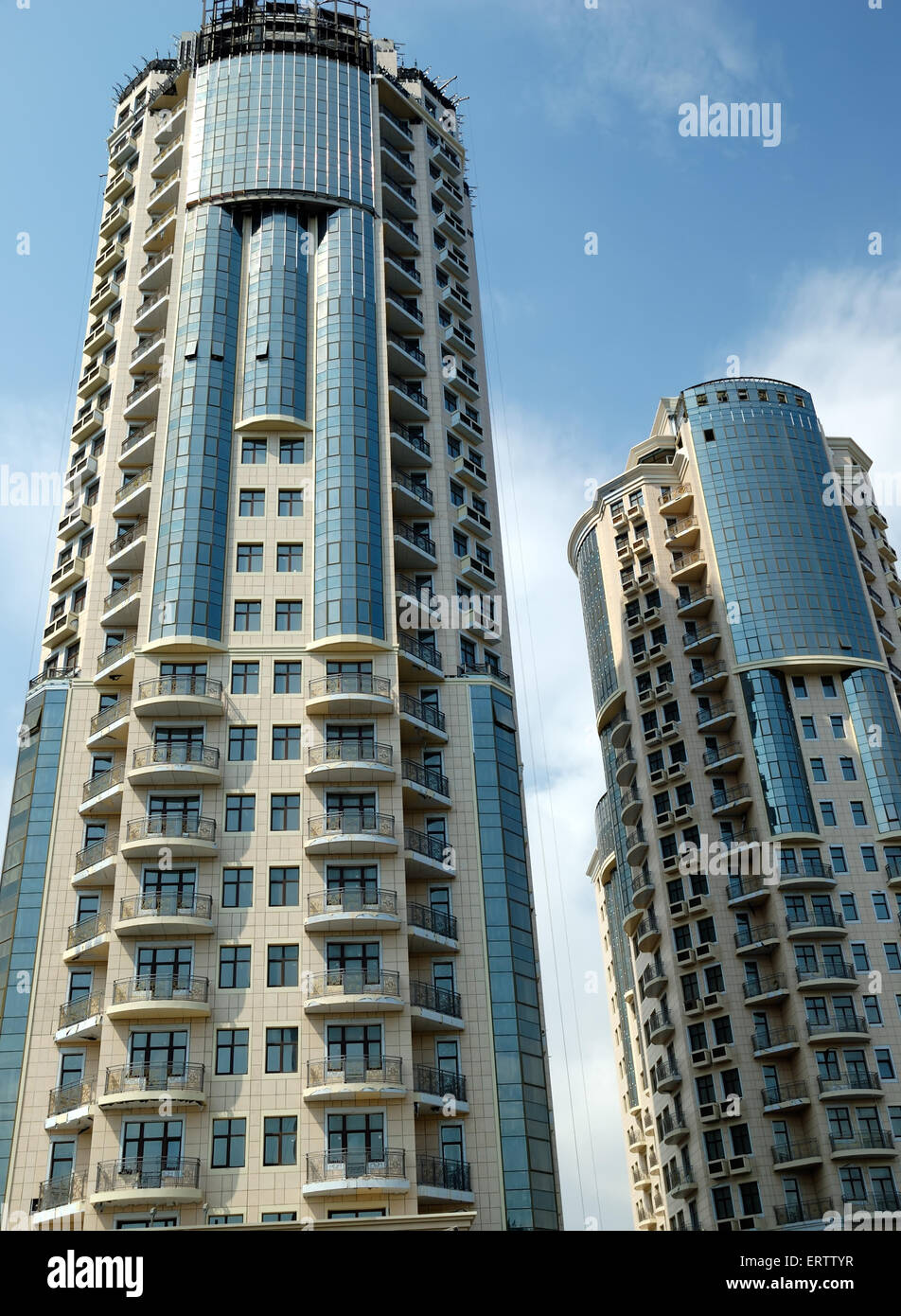 Not complete building of a skyscraper Stock Photo - Alamy