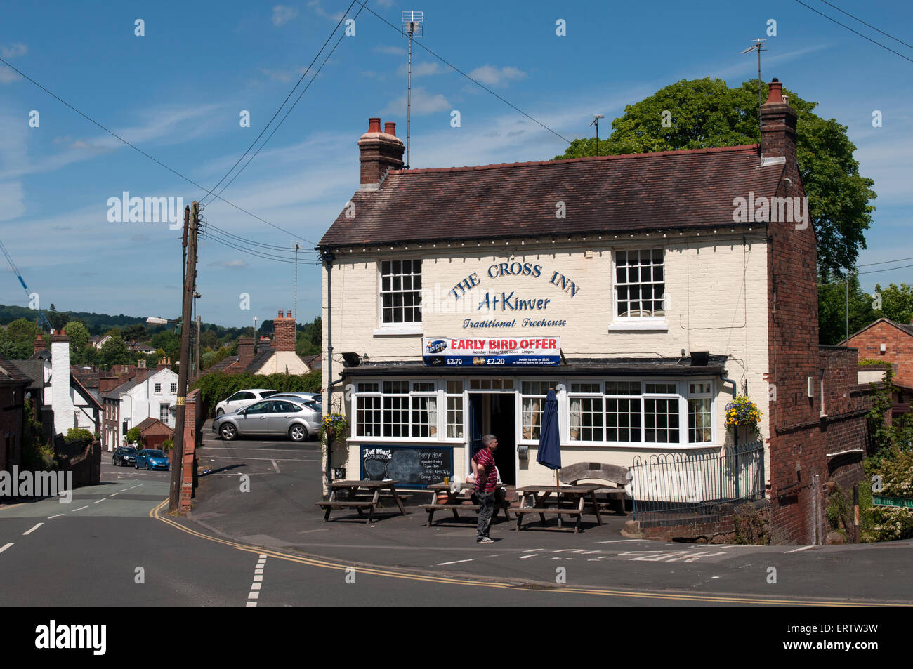 The Cross Inn, Kinver, Staffordshire, England, UK Stock Photo - Alamy
