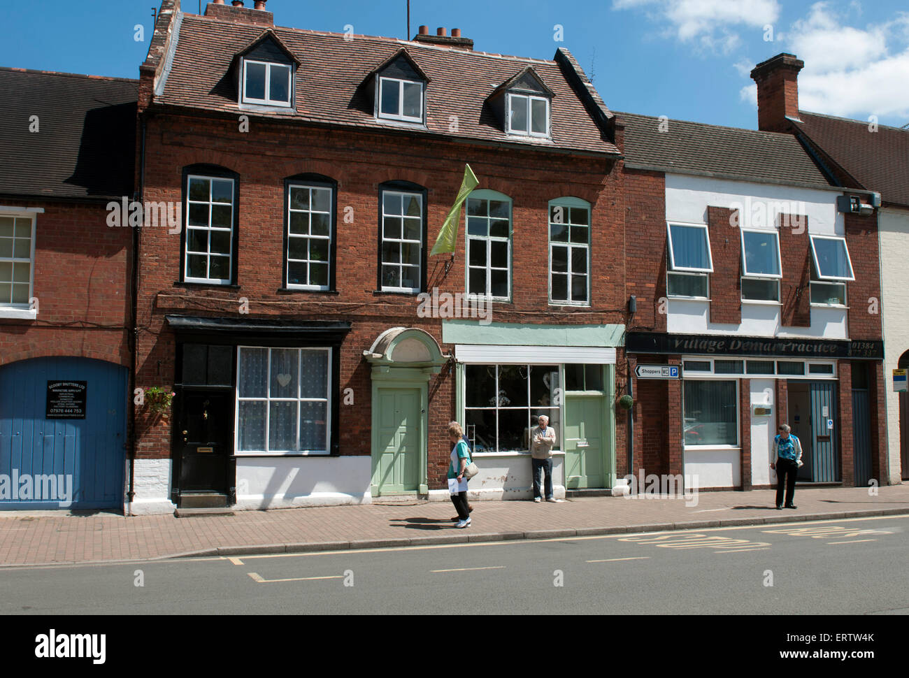 High Street, Kinver, Staffordshire, England, UK Stock Photo - Alamy