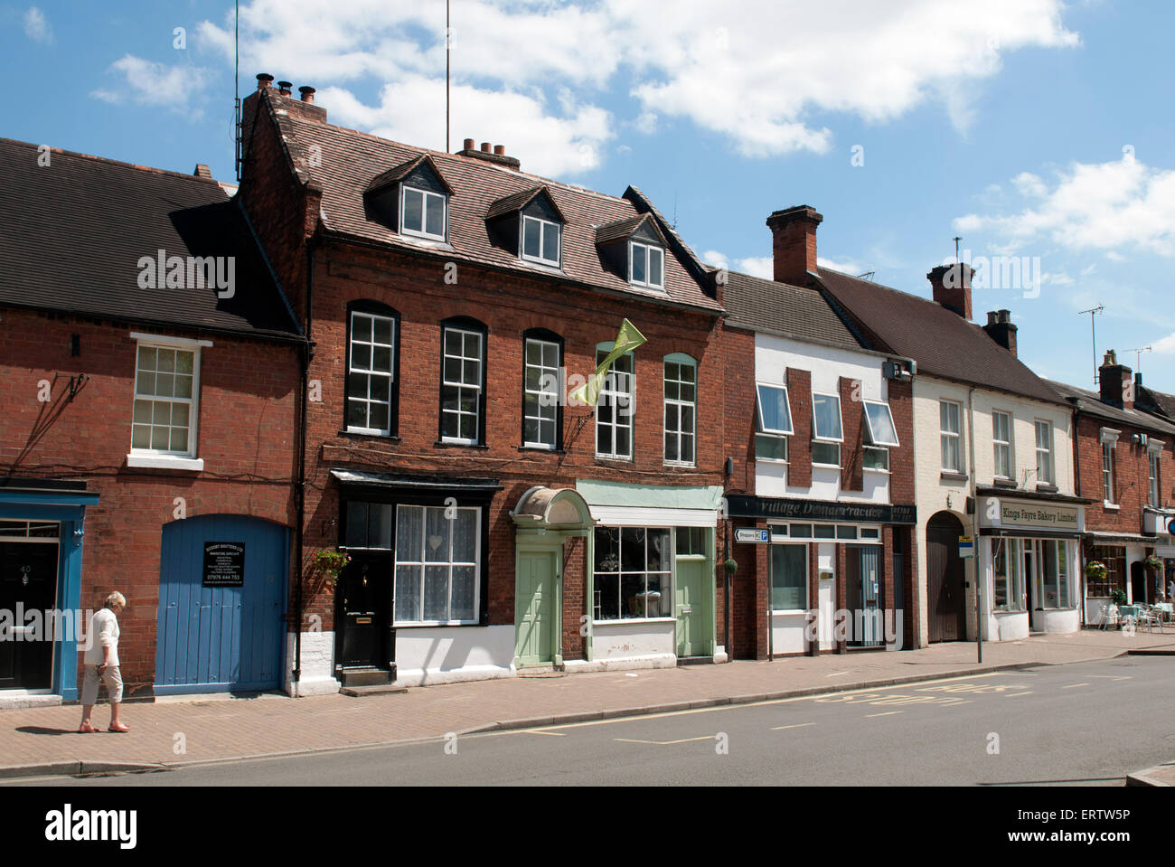 High Street, Kinver, Staffordshire, England, UK Stock Photo - Alamy