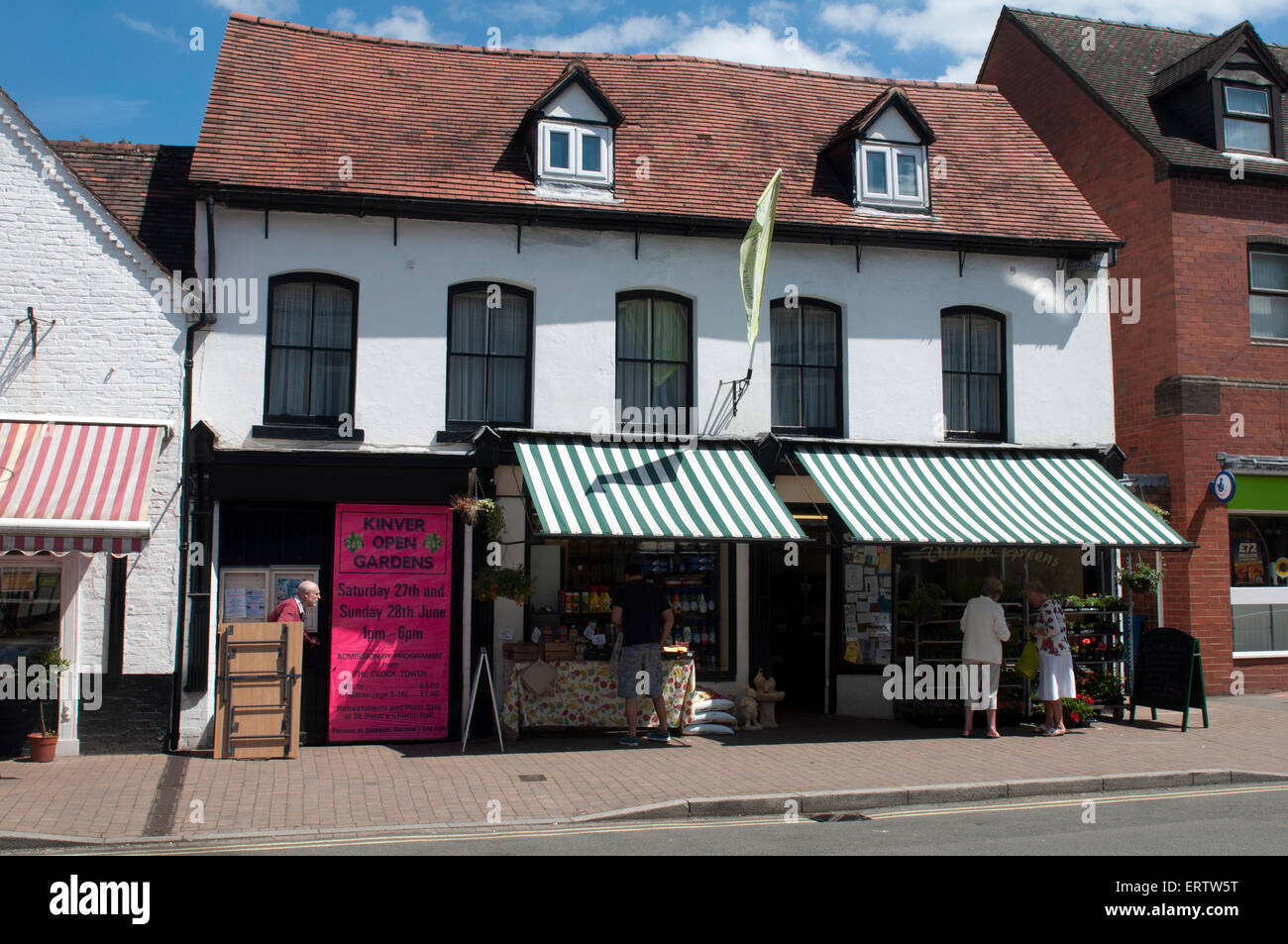 High Street, Kinver, Staffordshire, England, UK Stock Photo - Alamy