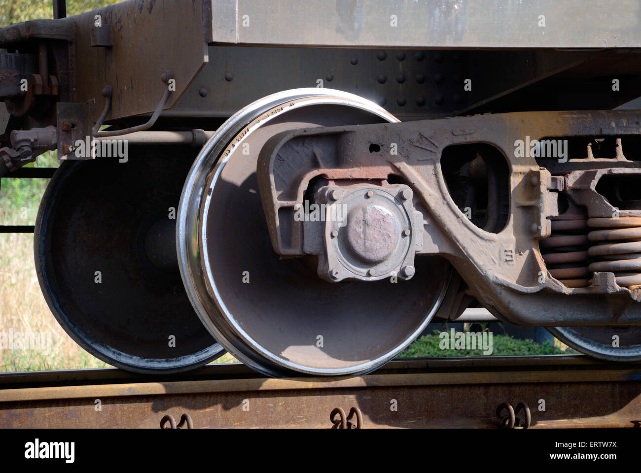 Chassis freight train hi-res stock photography and images - Alamy