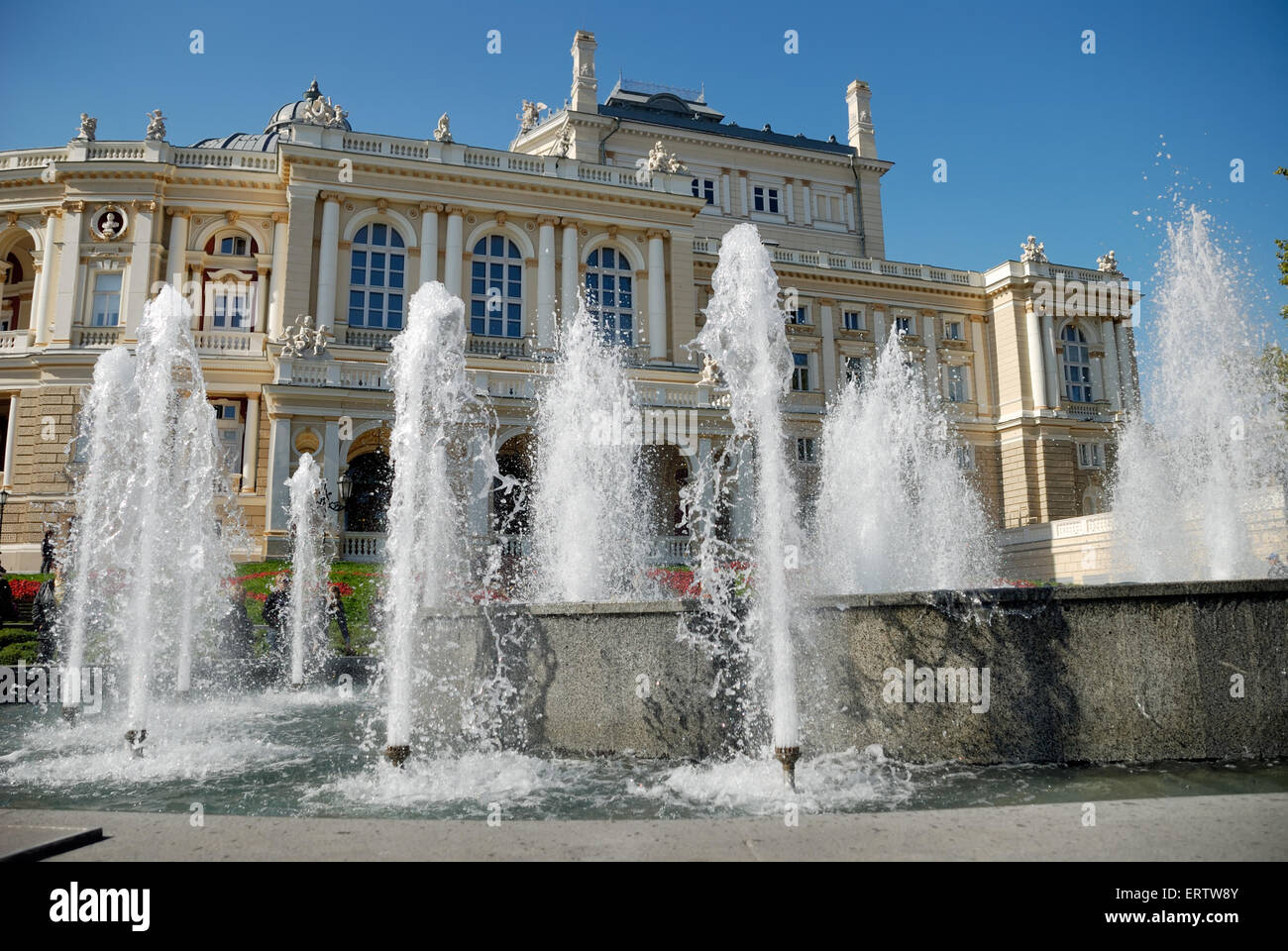 Old opera theater building in Odessa Ukraine Stock Photo - Alamy