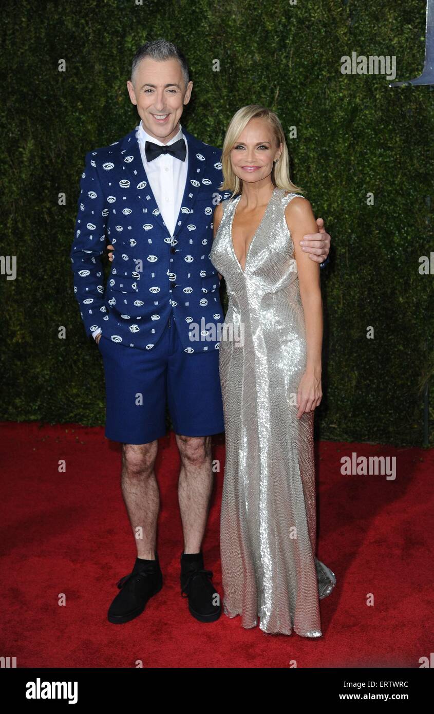 New York, NY, USA. 7th June, 2015. Alan Cumming, Kristin Chenoweth at ...
