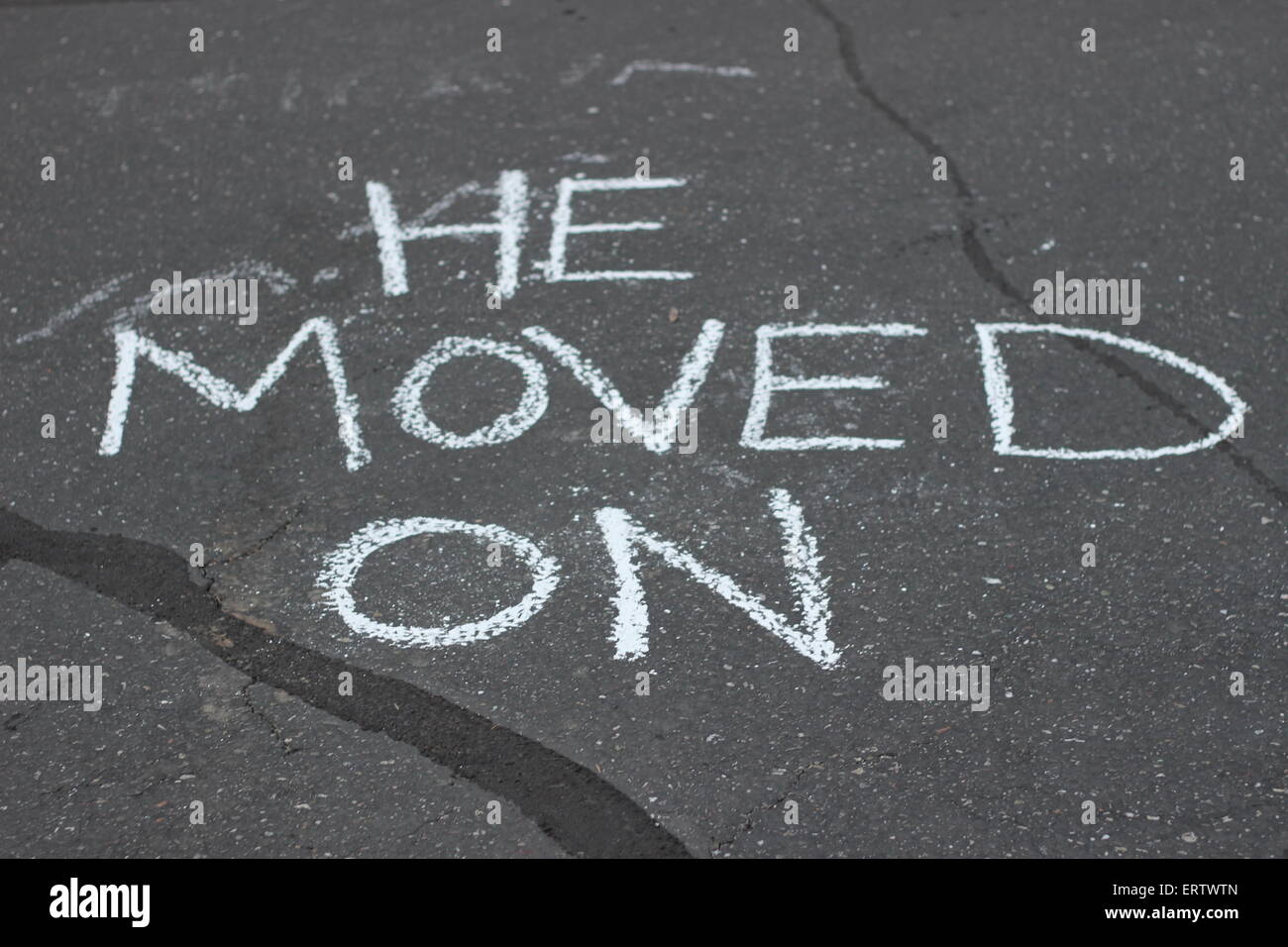 Chalk words hi-res stock photography and images - Alamy