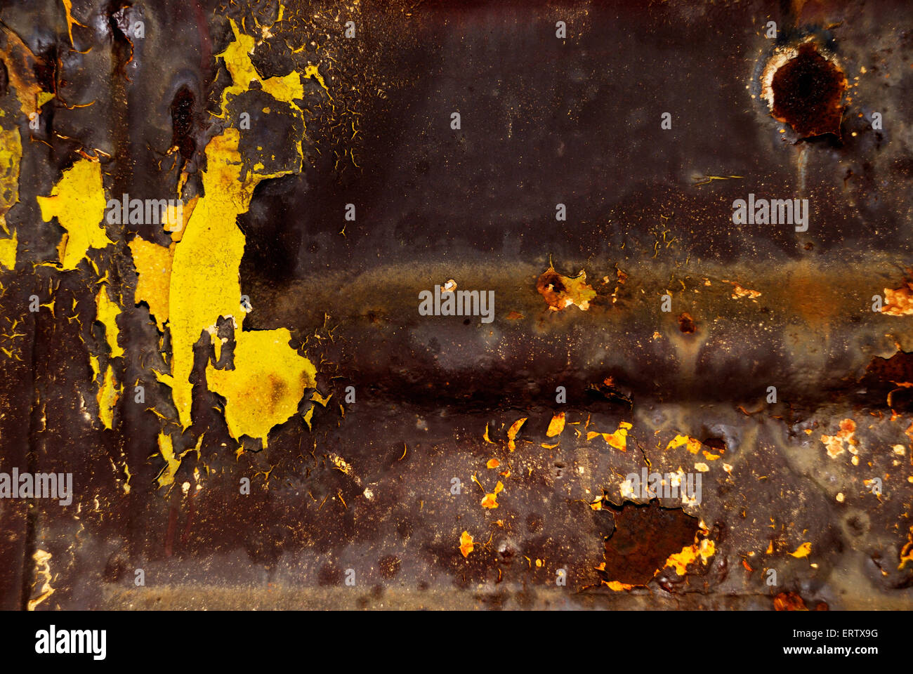 Abstract background in toxic style on a metal surface Stock Photo - Alamy