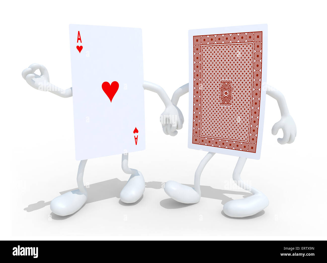 Playing cards king illustration hi-res stock photography and images - Alamy
