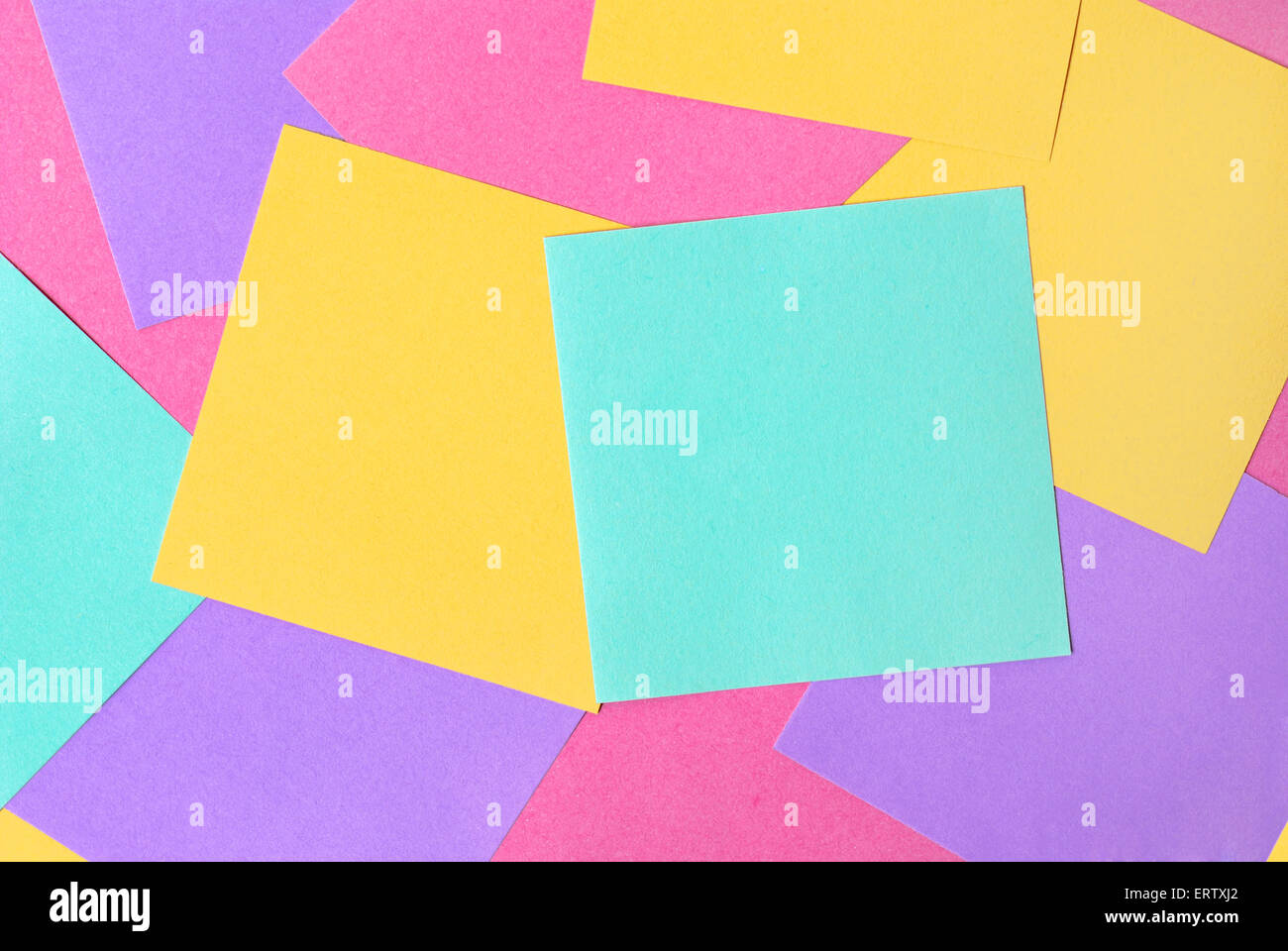 Colored paper notes collection hi-res stock photography and images - Alamy