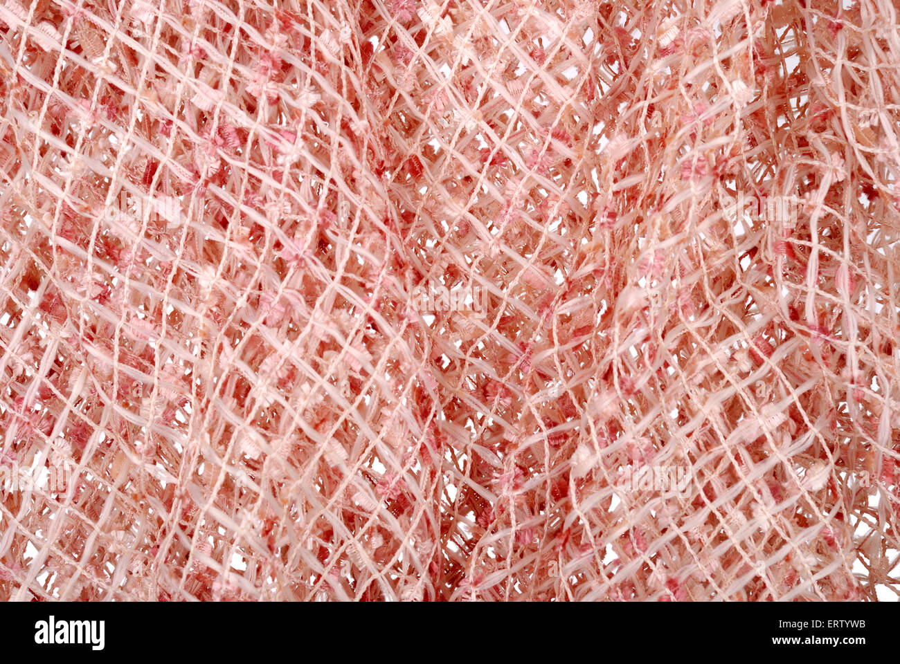 Mesh like fabric background isolated on white Stock Photo - Alamy