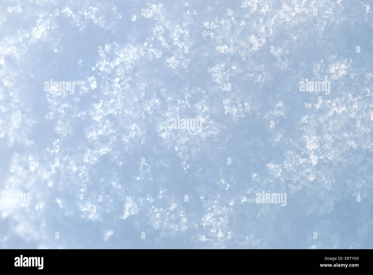 Macro photo of bright snow background Stock Photo - Alamy