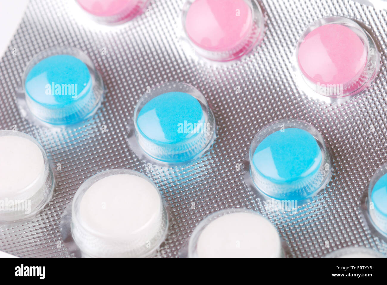 Various tablets and vitamins isolated on white Stock Photo - Alamy