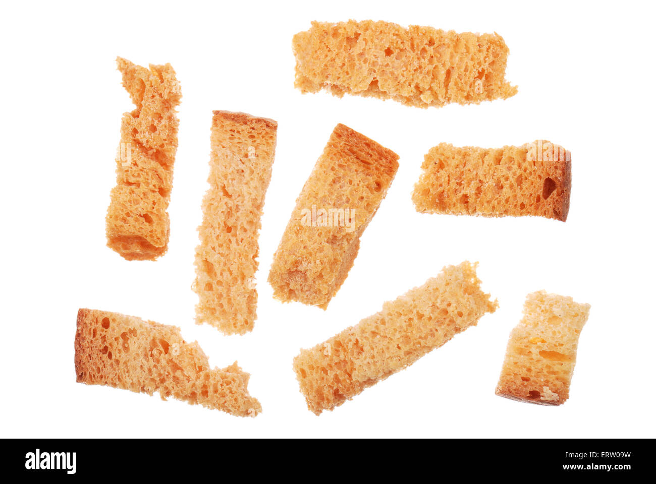 Group of small rye grain cracker isolated Stock Photo - Alamy
