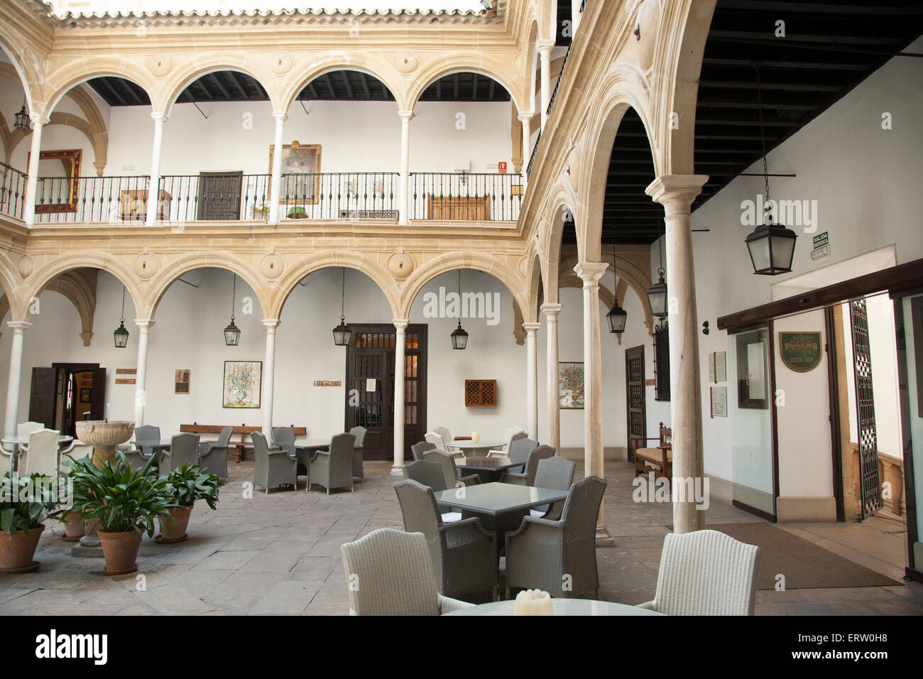 Parador Hotel, Ubeda; Andalusia; Spain Stock Photo - Alamy