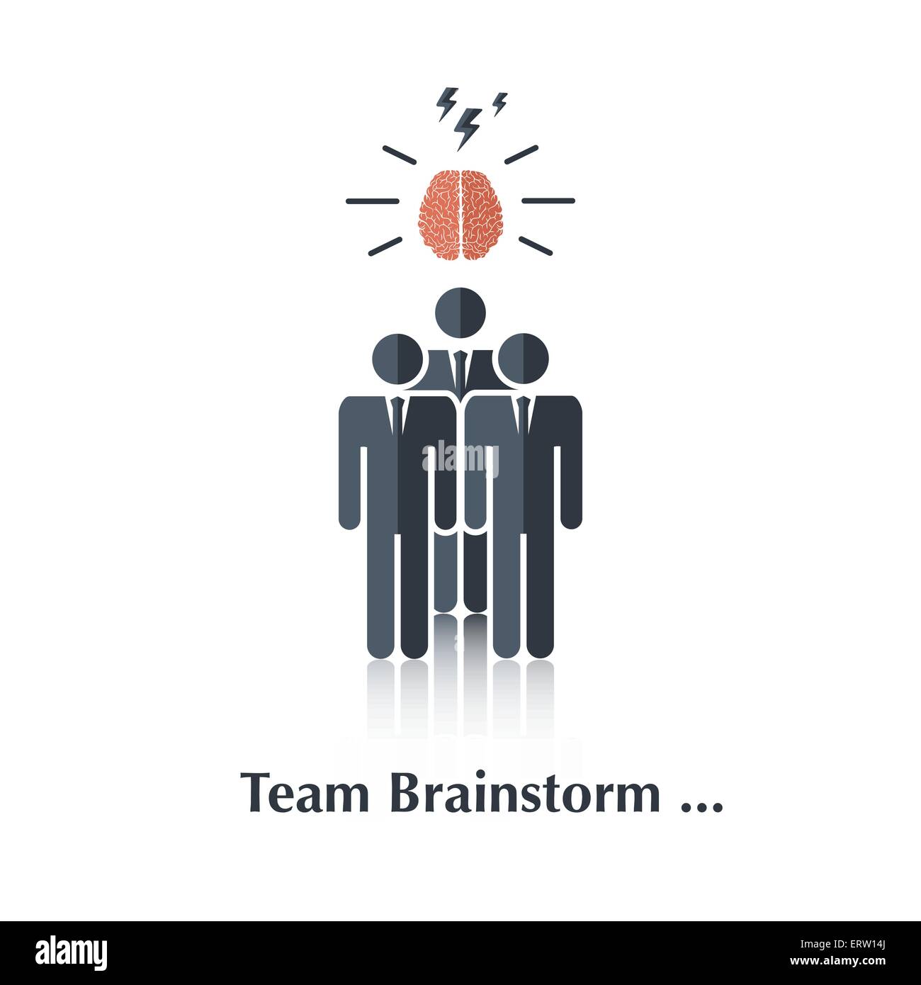 Work teammates Stock Vector Images - Alamy