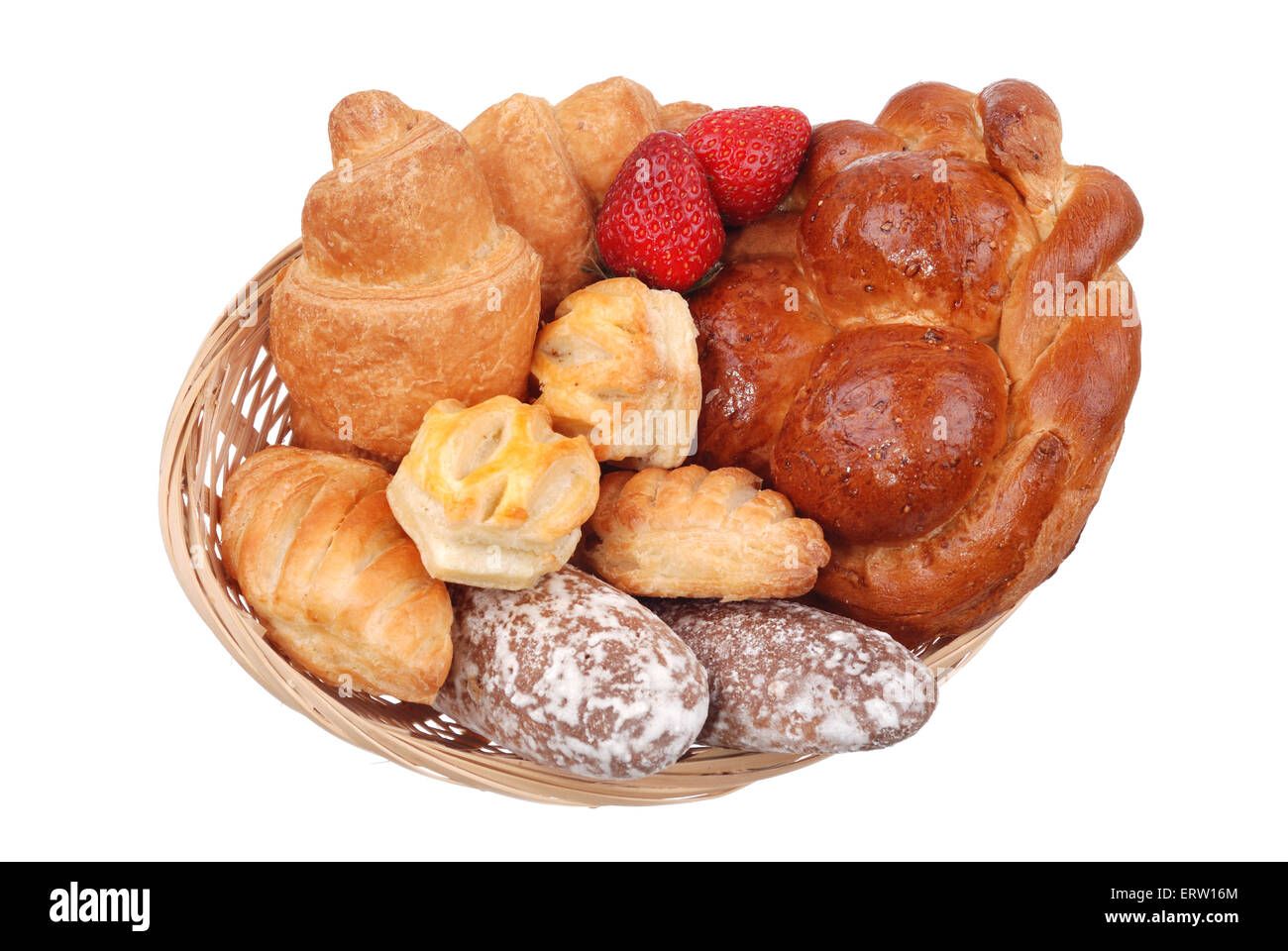 Basket various buns in hi-res stock photography and images - Alamy