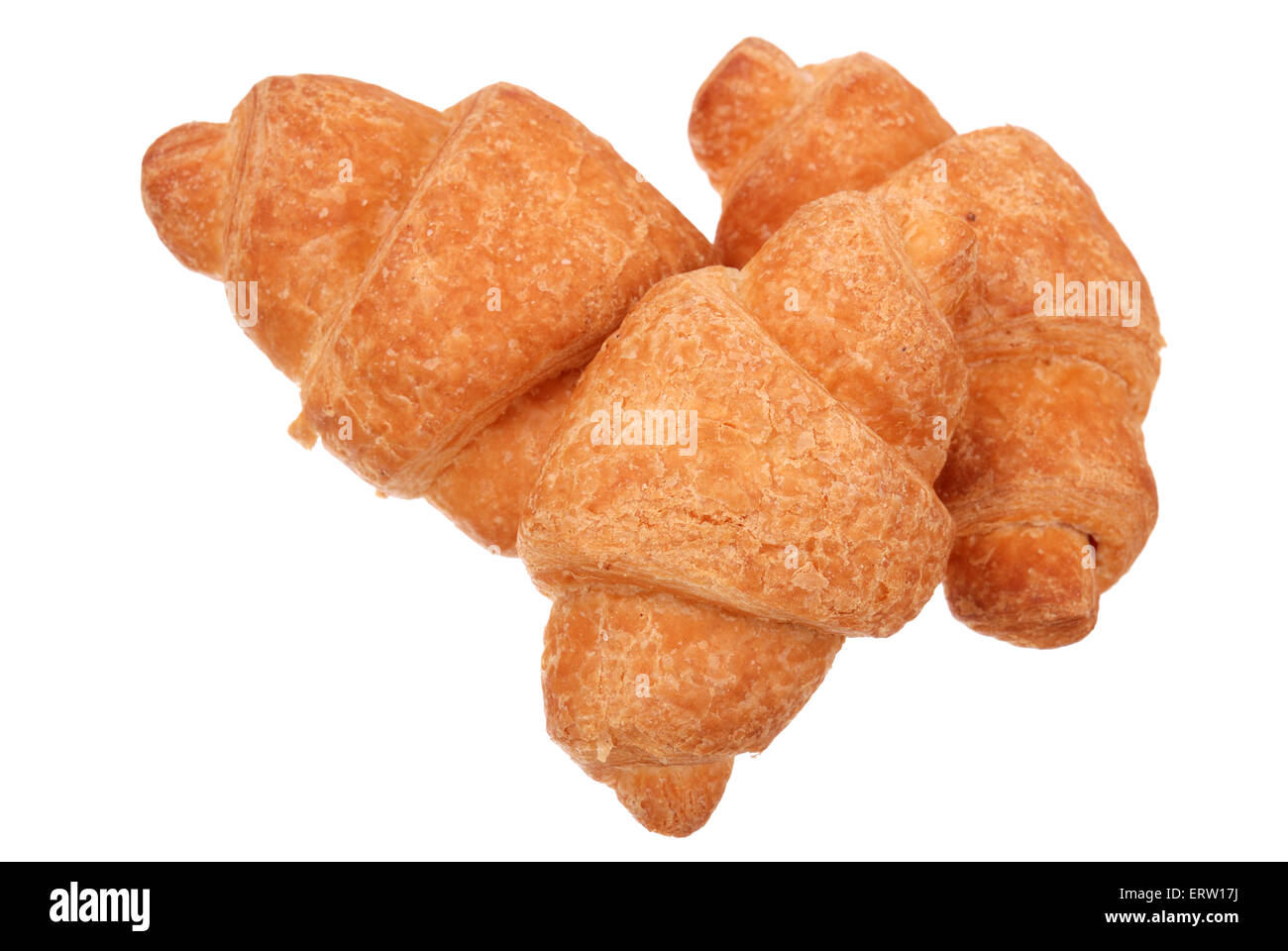 Three fresh bun isolated on white Stock Photo - Alamy
