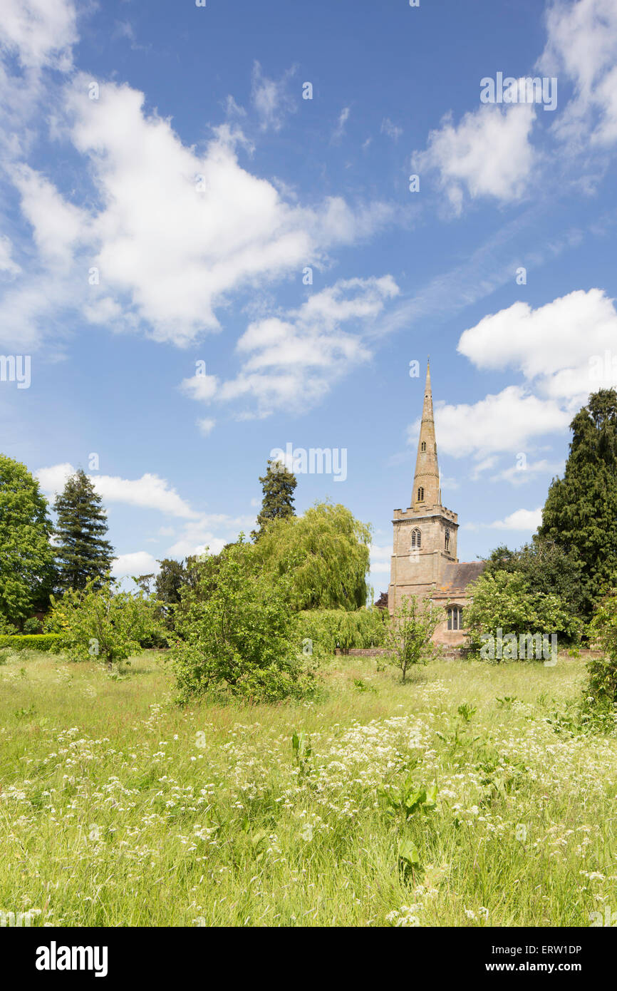 St Cassian's Church, Chaddesley Corbett, Worcestershire, England, UK ...