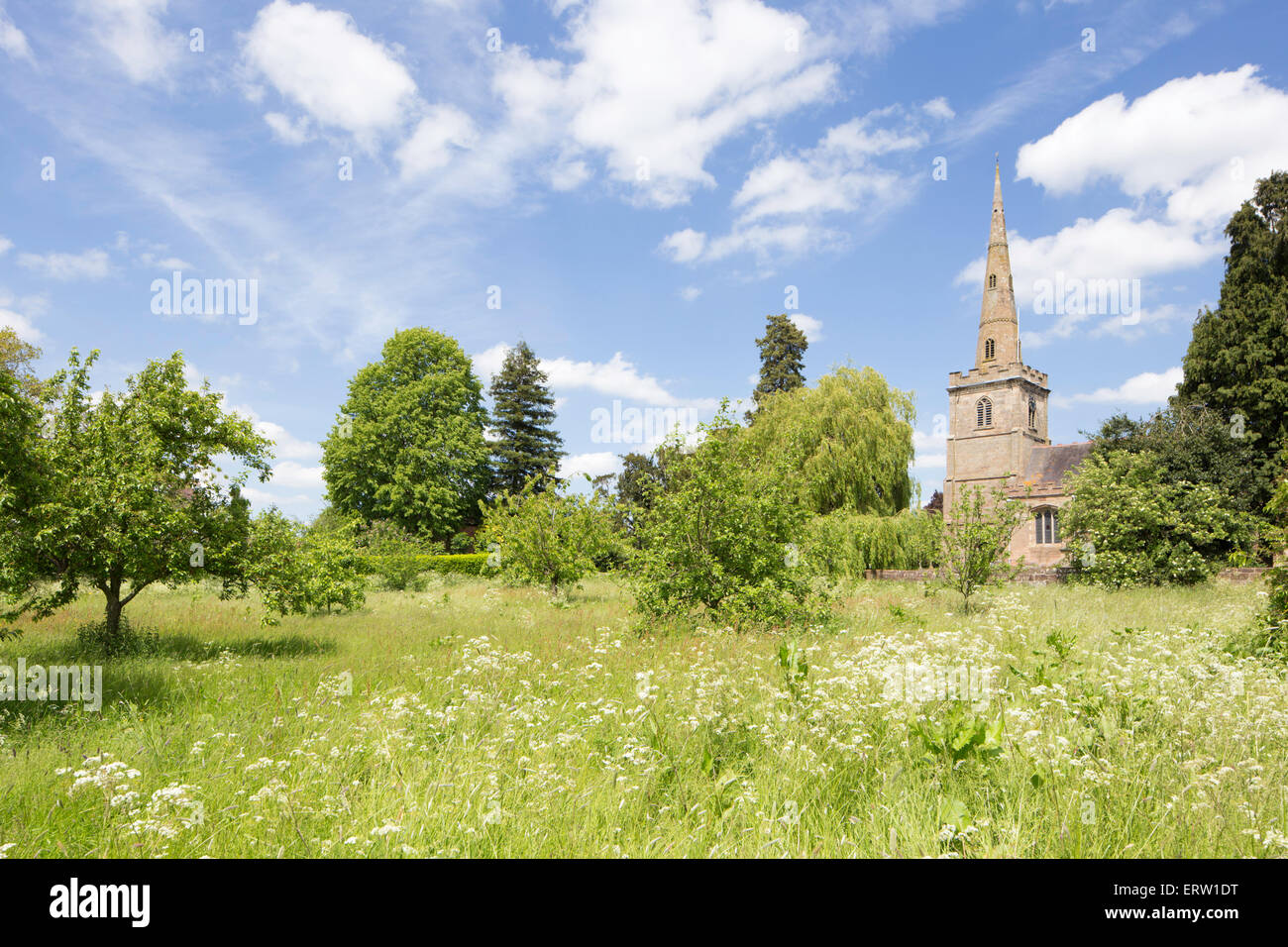 St Cassian's Church, Chaddesley Corbett, Worcestershire, England, UK ...