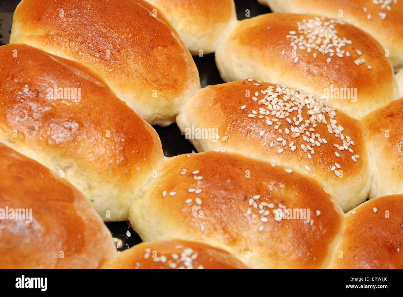 Background from rolls of a house batch Stock Photo - Alamy