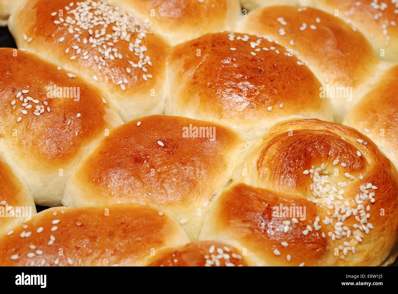 Background from rolls of a house batch Stock Photo - Alamy