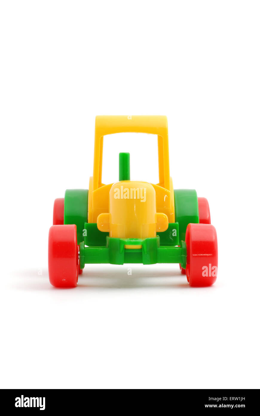 Side view excavator on Cut Out Stock Images & Pictures - Alamy