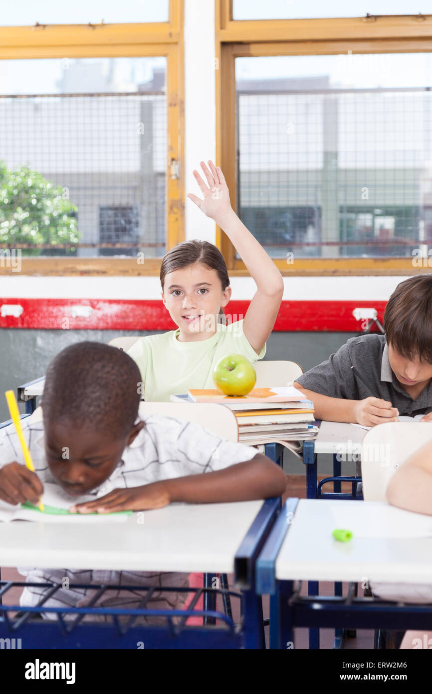 Boys in the class room Stock Photo - Alamy